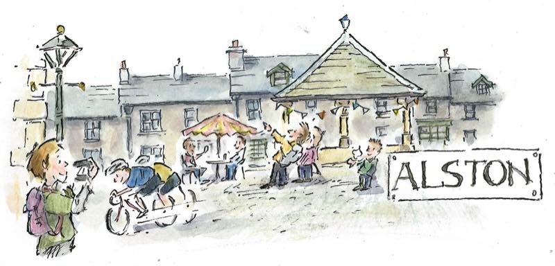 Alston Townscape Heritage Conservation Map